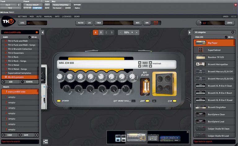 RECORDING Magazine Review: Overloud TH-U Premium screenshot