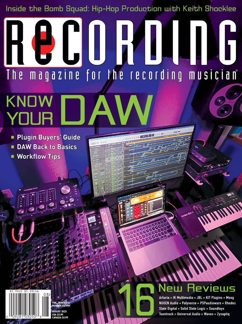 Recording Magazine: The Magazine For the Recording Musician