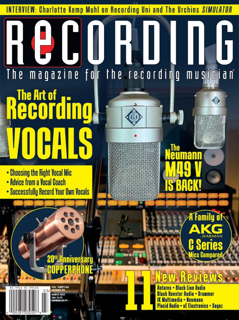 Recording Magazine: The Magazine For the Recording Musician