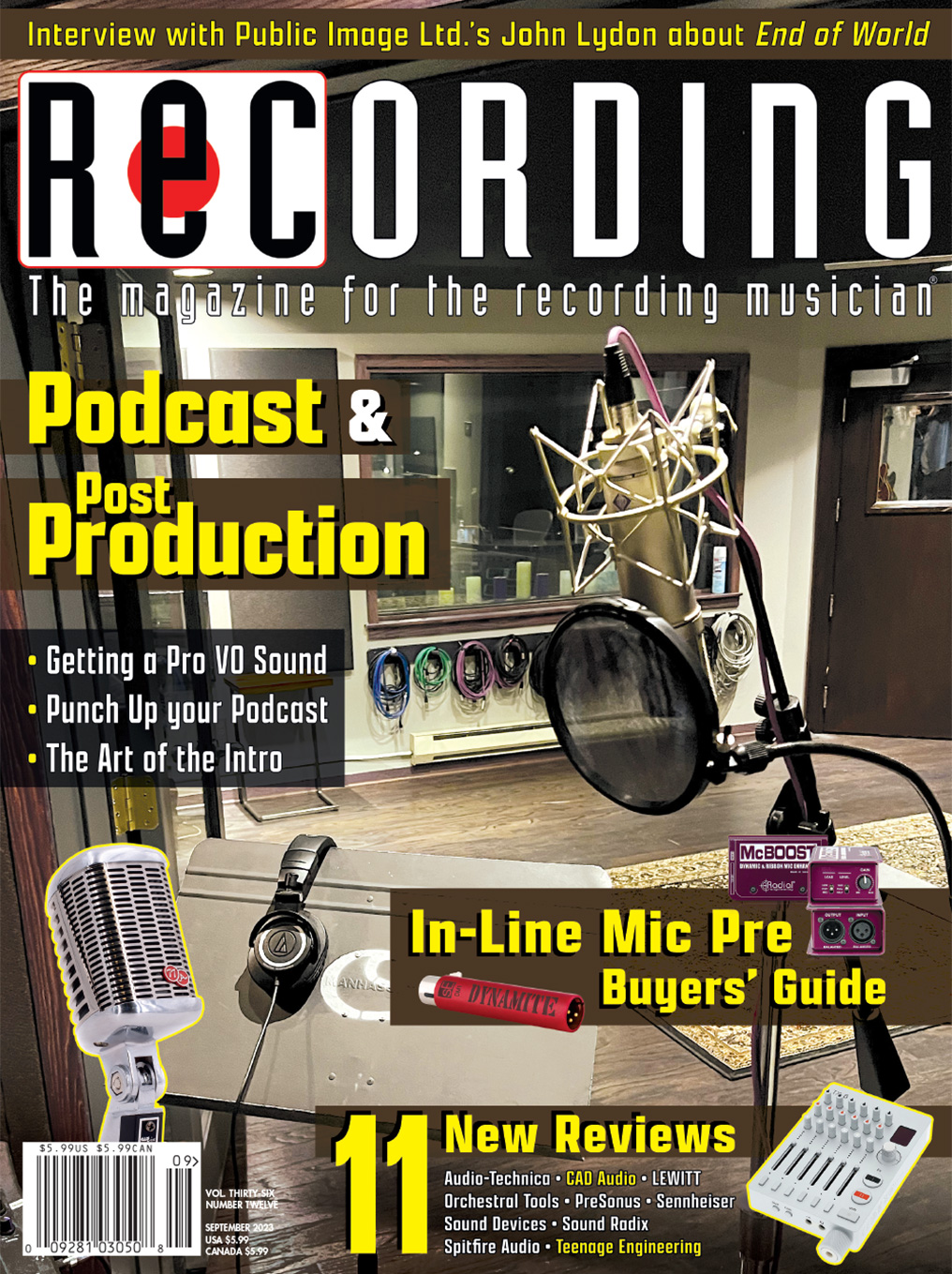 Recording Magazine: The Magazine For the Recording Musician