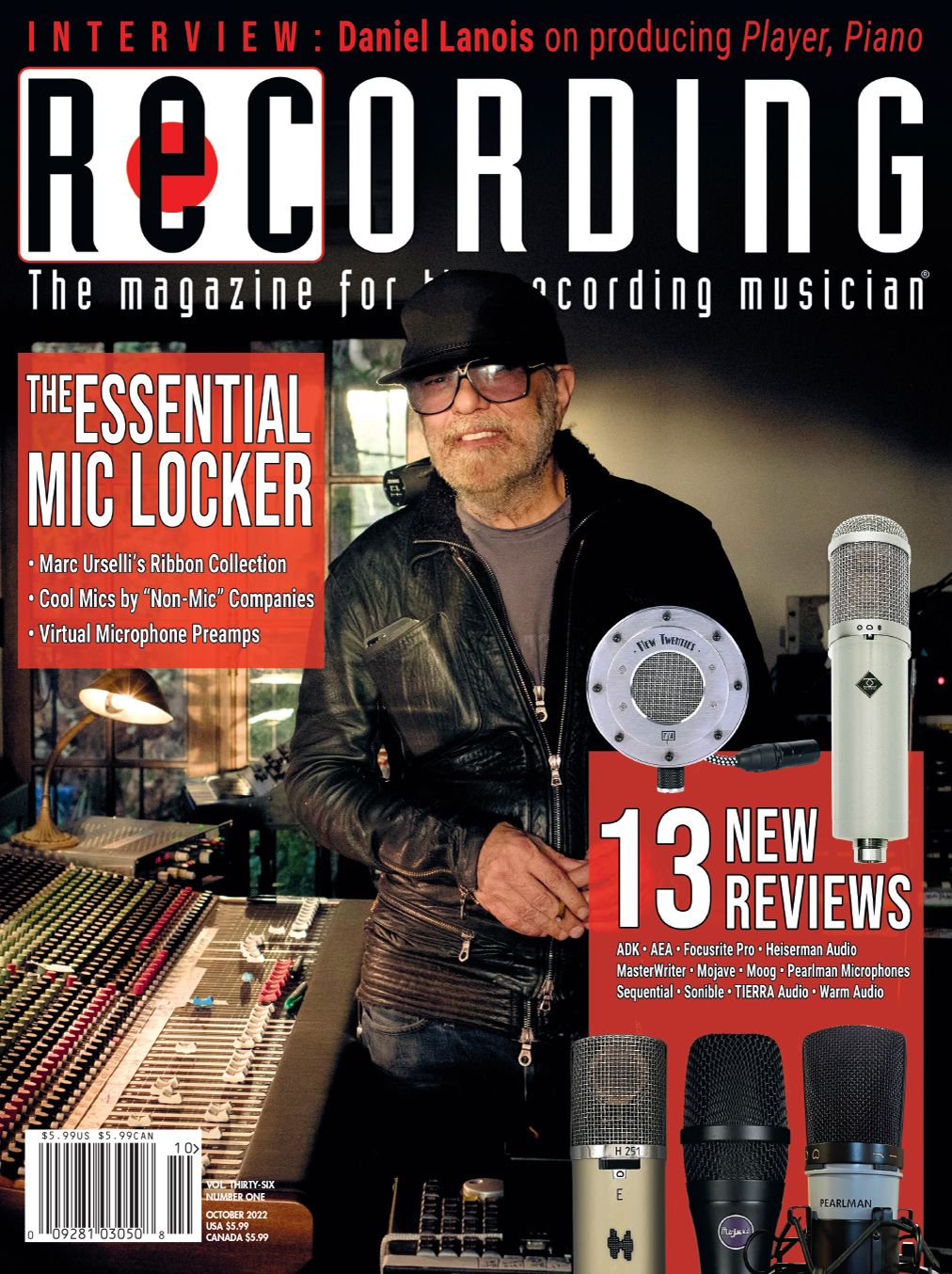 Recording Magazine October 2022: The Essential Mic Locker