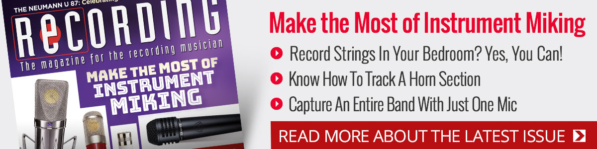 Recording Magazine: The Magazine For the Recording Musician