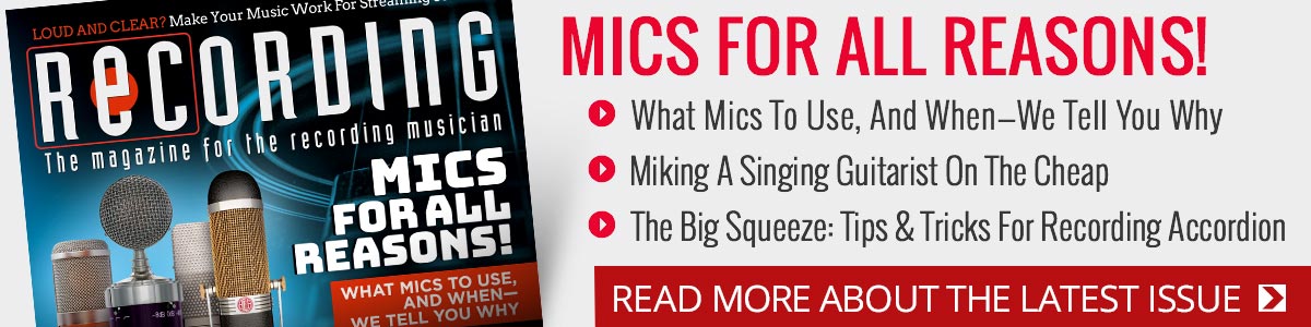 Recording Magazine: The Magazine For the Recording Musician